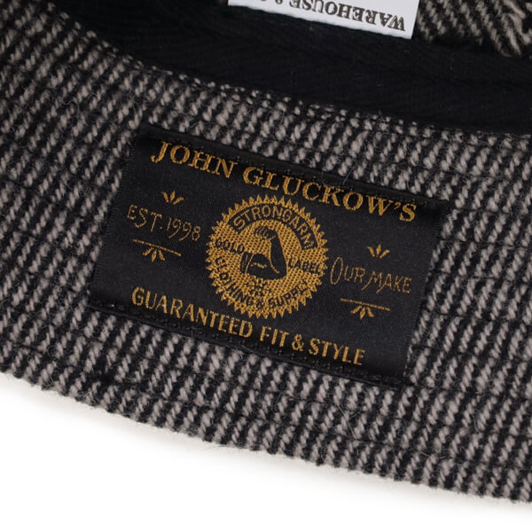 JOHN GLUCKOW by WAREHOUSE “Lot JG-31 Tweedy Prison Cap” | MASUYA