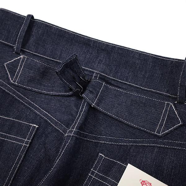 LION BRAND “DENIM WORK PANTS with BUCKLE BACK” | MASUYA