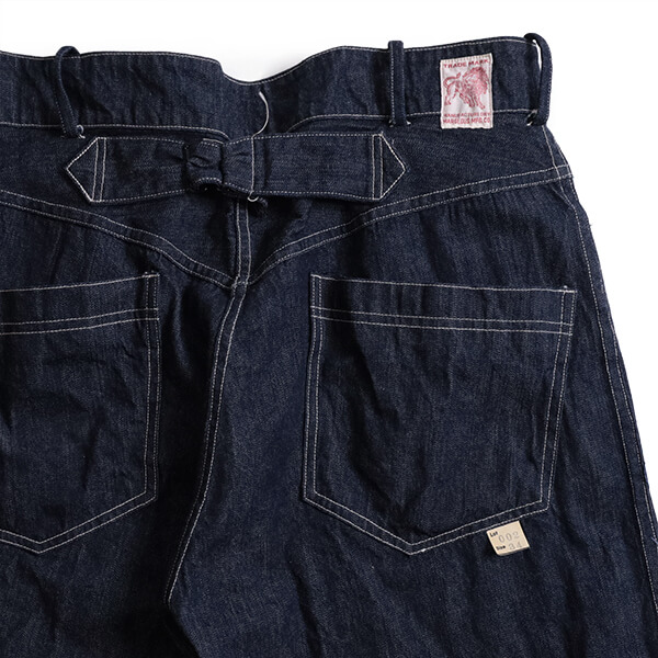 LION BRAND “DENIM WORK PANTS with BUCKLE BACK” | MASUYA